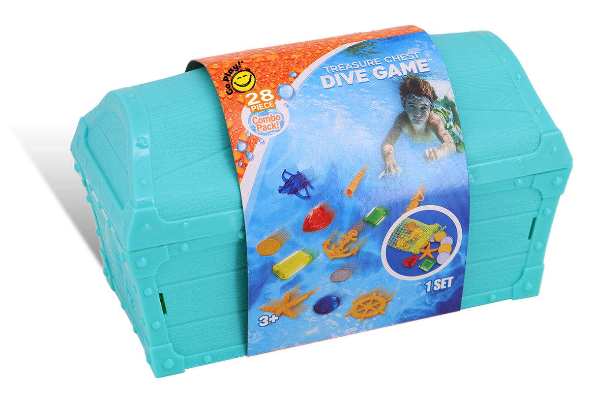 Go Play! Treasure Chest Dive Game -28 Piece Set